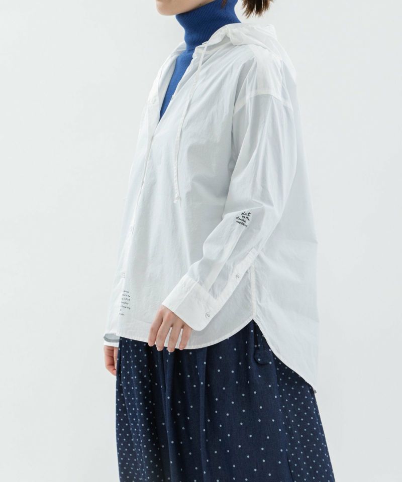 タイプライターフードシャツ | COO ONLINE